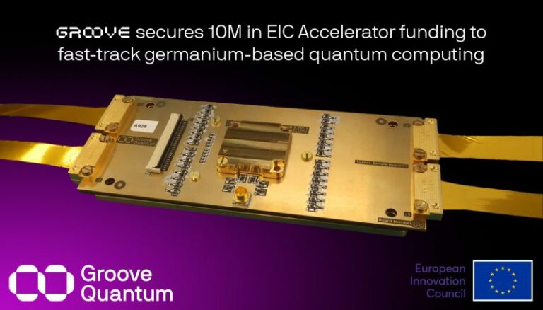 Groove Quantum Secures €10 Million to Scale Germanium-Based Quantum Chips