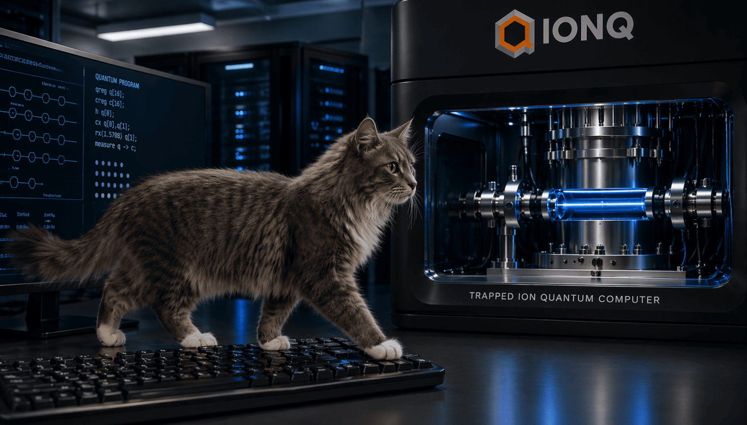 IonQ Researchers Say 'Walking Cat' Blueprint Could Lead to Machines ...